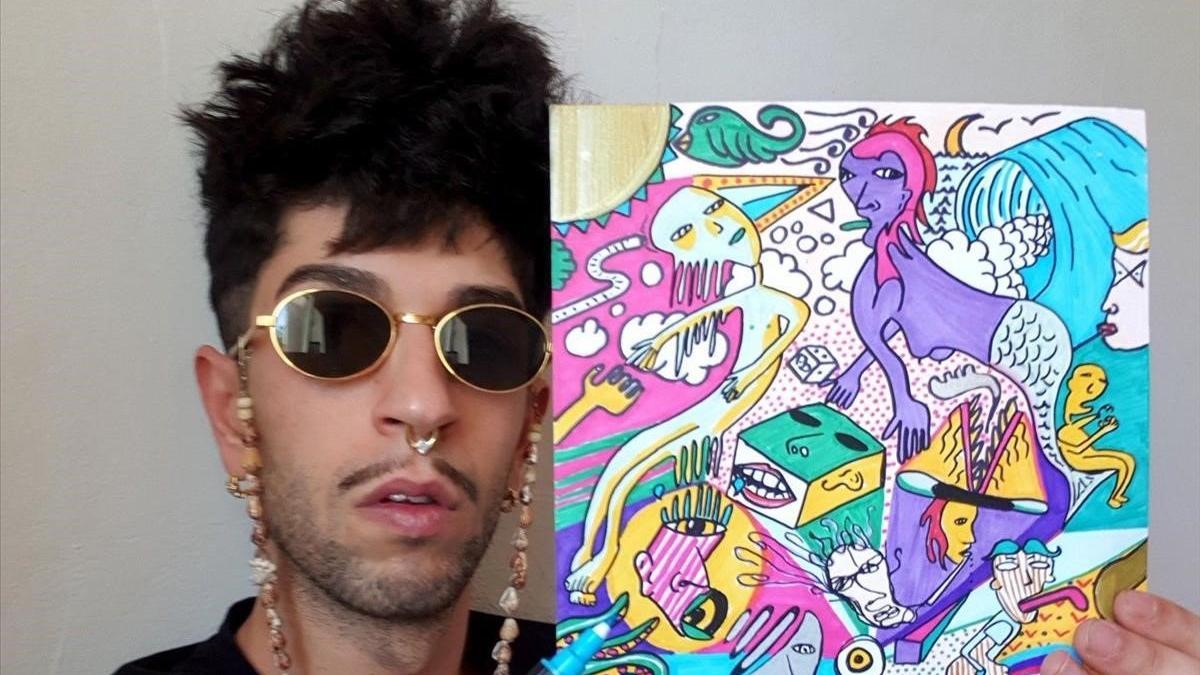 100.000 euros por un lienzo del rapero Bejo