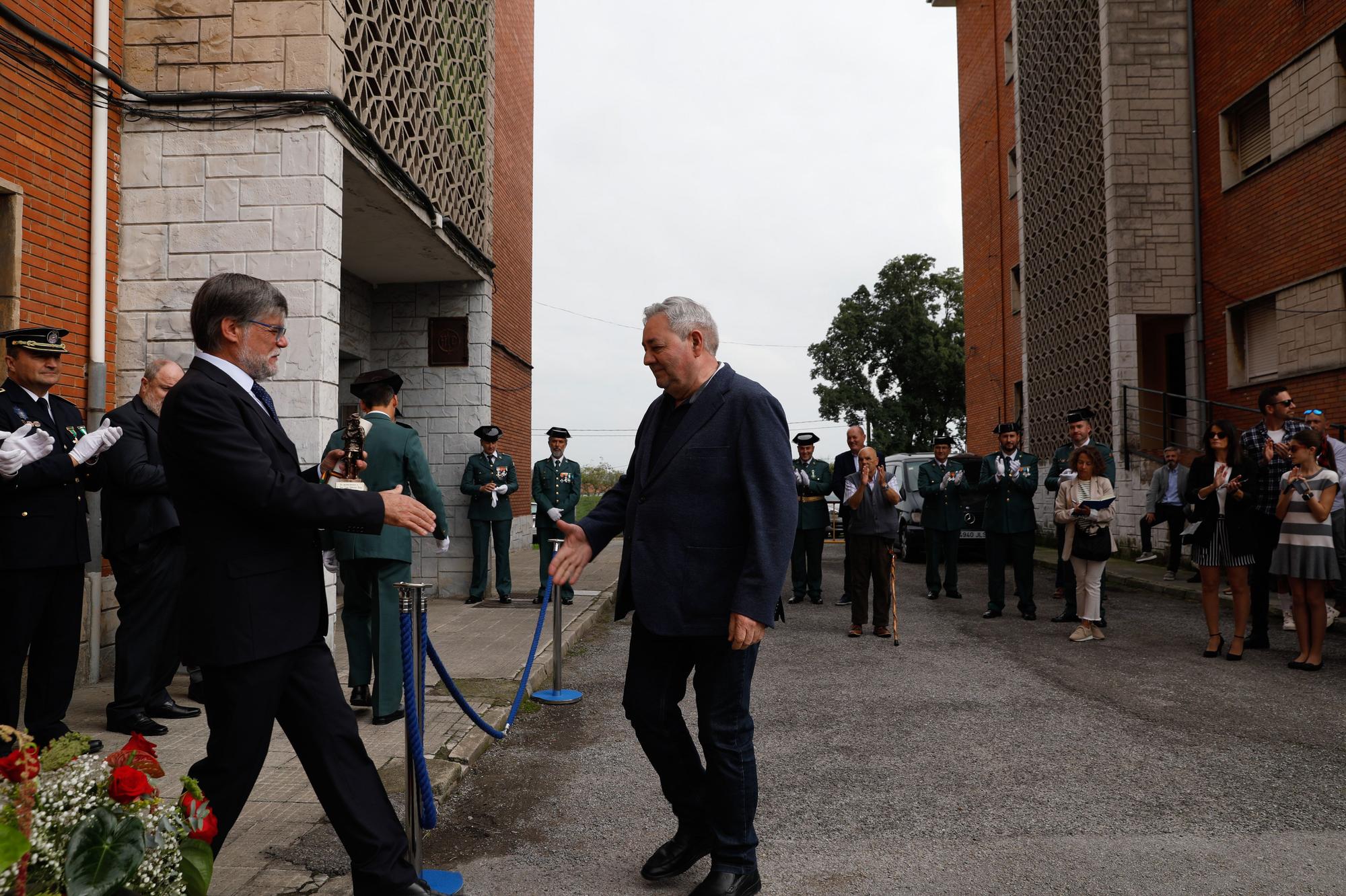 La Guardia Civil de Avilés recupera los festejos del Pilar