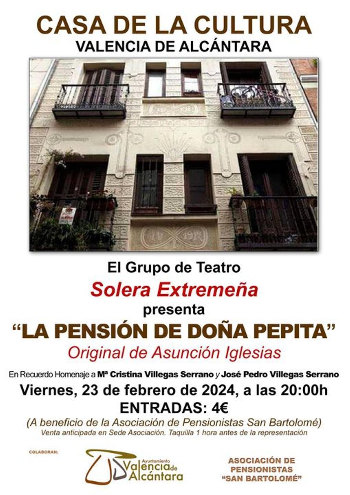 ¿Quieres conocer la pensión de Doña Pepita? Ven a Valencia de Alcántara