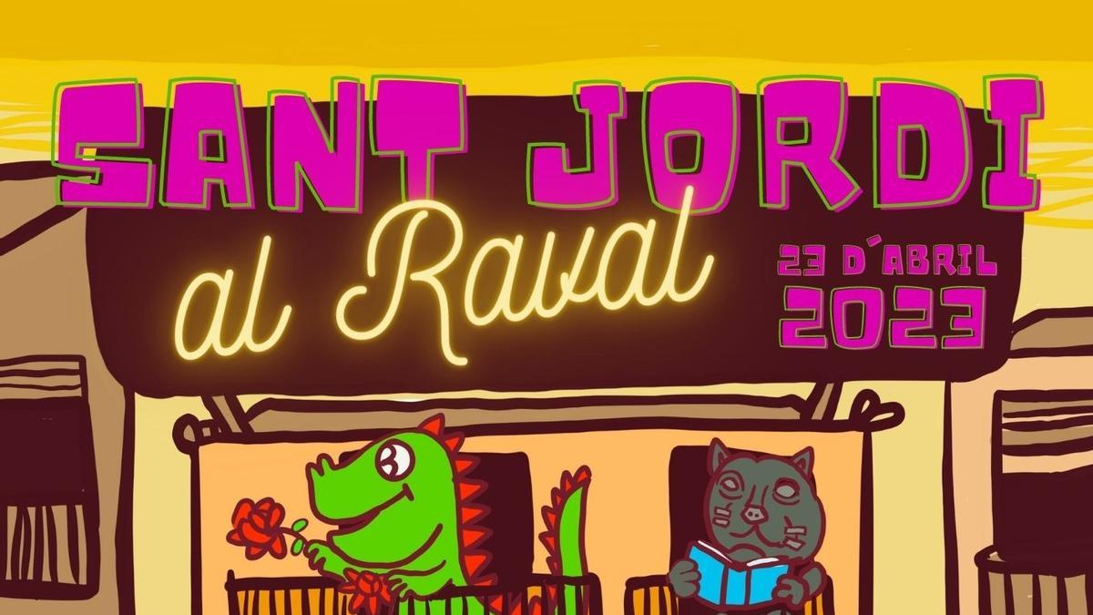 La Rambla del Raval de Barcelona celebrará Sant Jordi con unas 60 ...