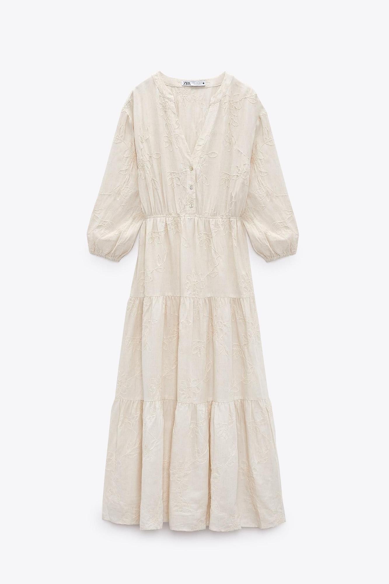 VESTIDOS ZARA | Los vestidos en color beige (que combinan con todo) más ...