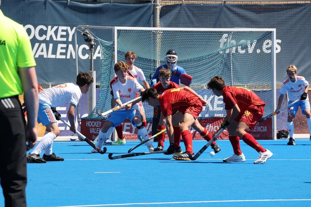 España Sub-16 vence a Países Bajos y gana el Torneo V Naciones en Valencia