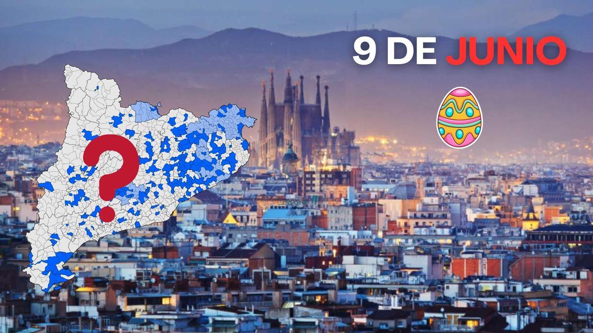 ¿Dónde es festivo el 9 de junio en Cataluña?
