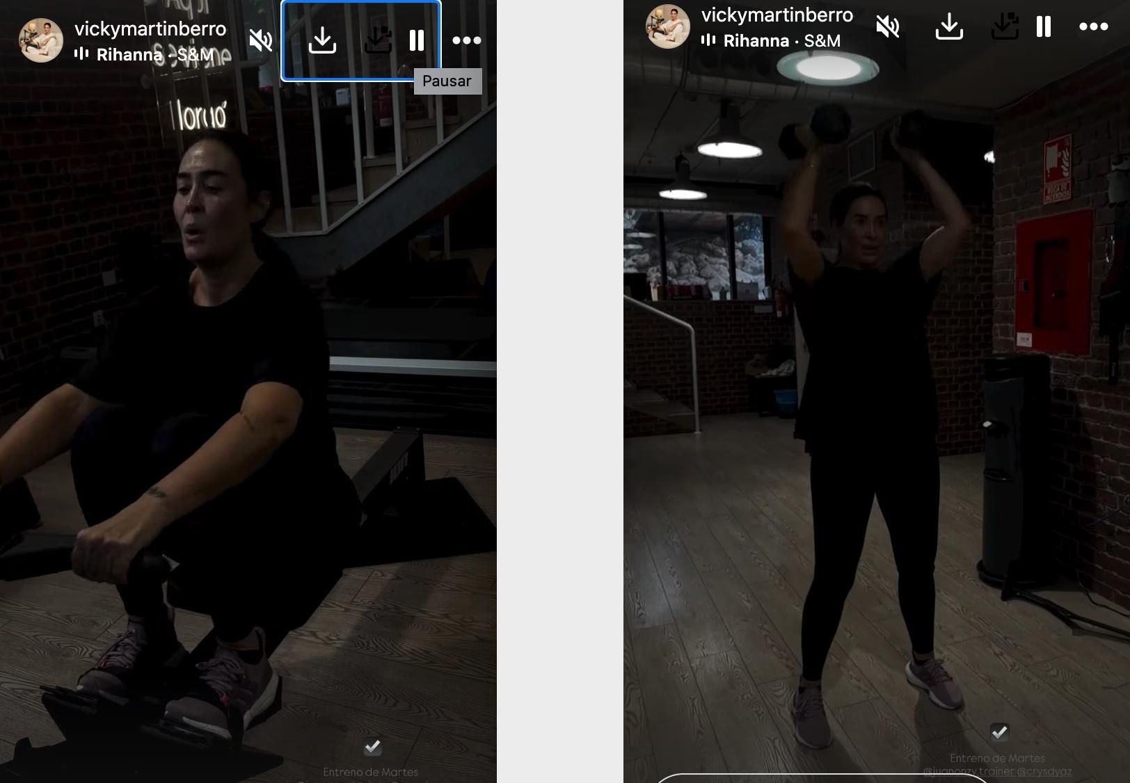 RUTINA VICKI MARTIN BERROCAL | Vicky Martín Berrocal, (52 años): "Voy ...