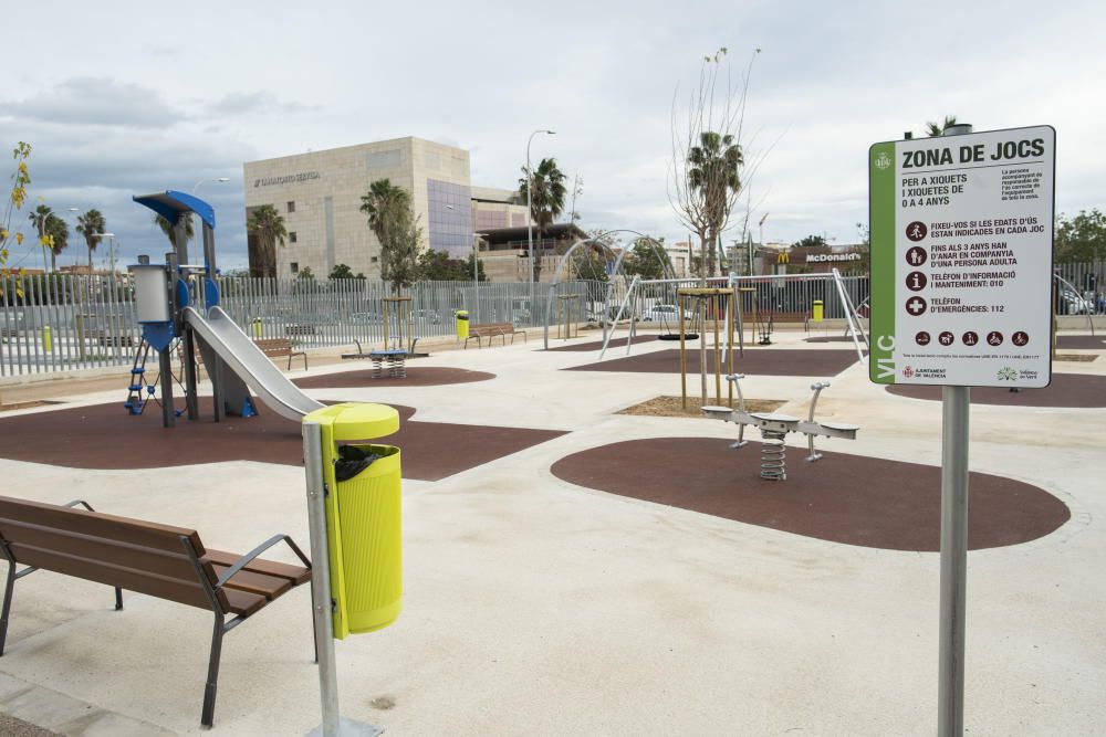 Parque Amelia Chiner, nueva ubicación del rastro de València