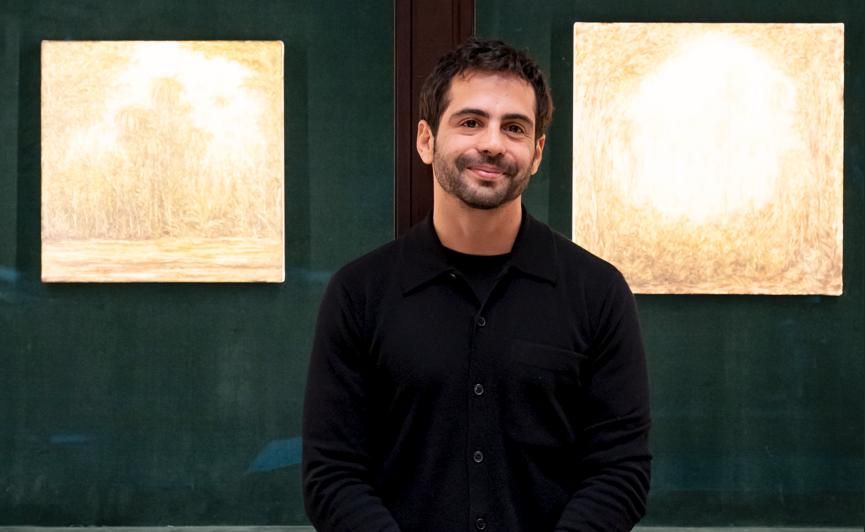 Lucas Arruda, el artista que encuentra la belleza entre la espesura