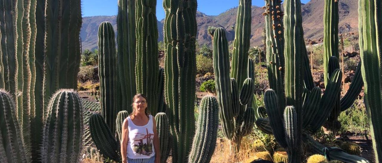 Goa Schulz, la encantadora de cactus santaluceña