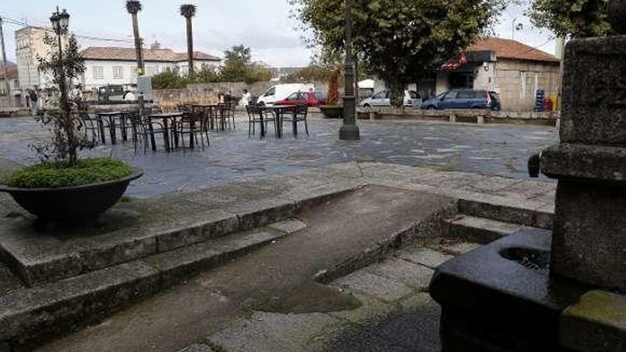 Baiona retrasa la humanización de la plaza de Sabarís a 2020 - Faro de Vigo