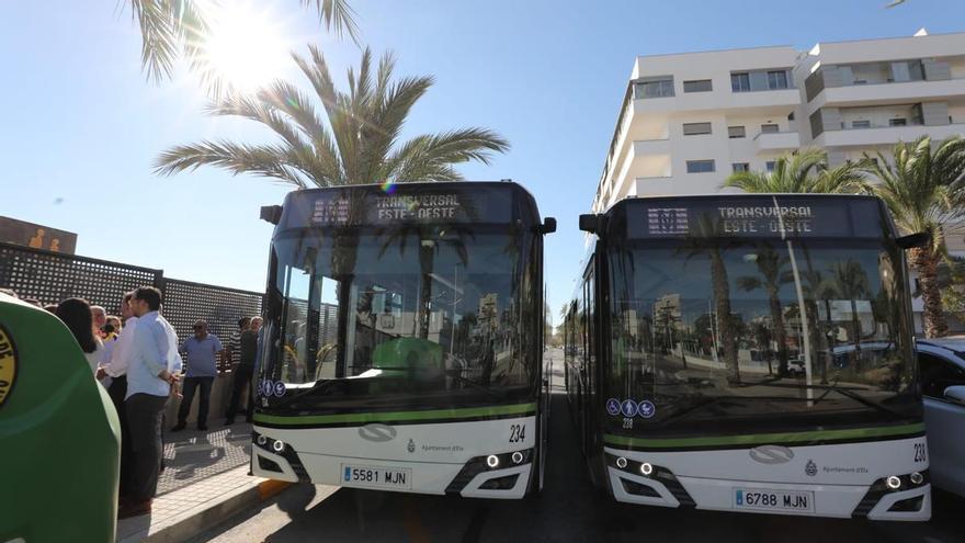 Elche estrena una línea de bus 100% eléctrica que une L'Aljub con ...