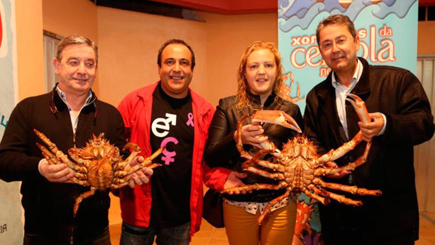 Centollos gigantes para Navidad