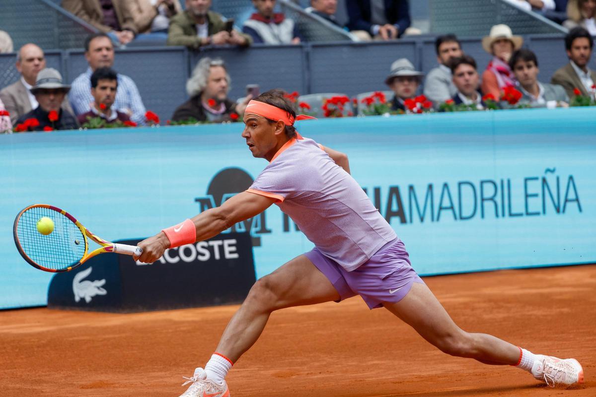 Mutua Madrid Open | Darwin Blanch - Rafa Nadal, en imágenes
