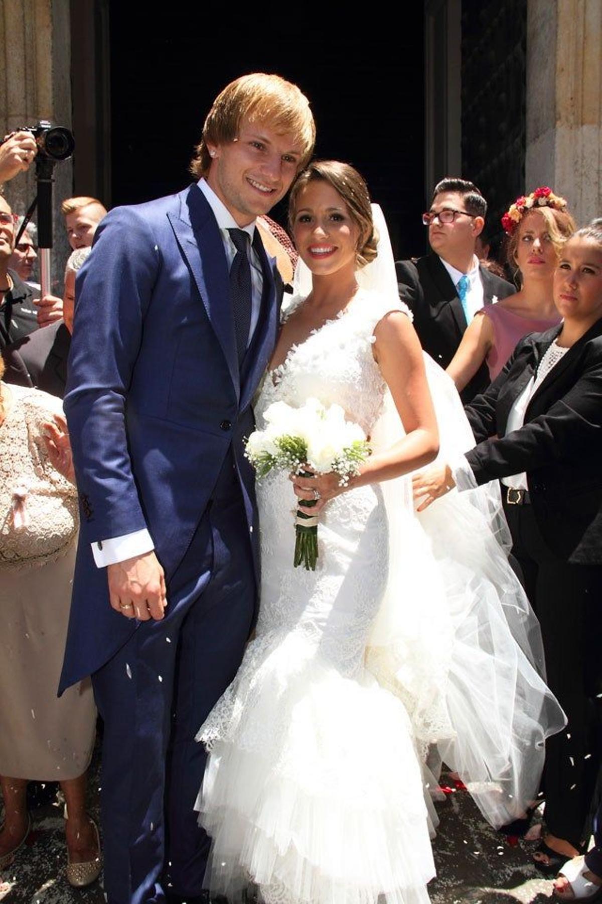 Ivan Rakitic y Raquel Mauri se casan por todo lo alto en Sevilla - Cuore