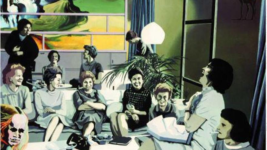 Isabel Oliver Cuevas i les seues dones