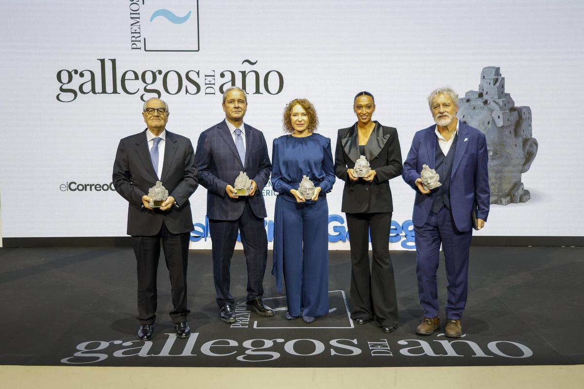 PREMIOS GALLEGOS DEL AÑO | Un galardón para cinco personalidades que ...