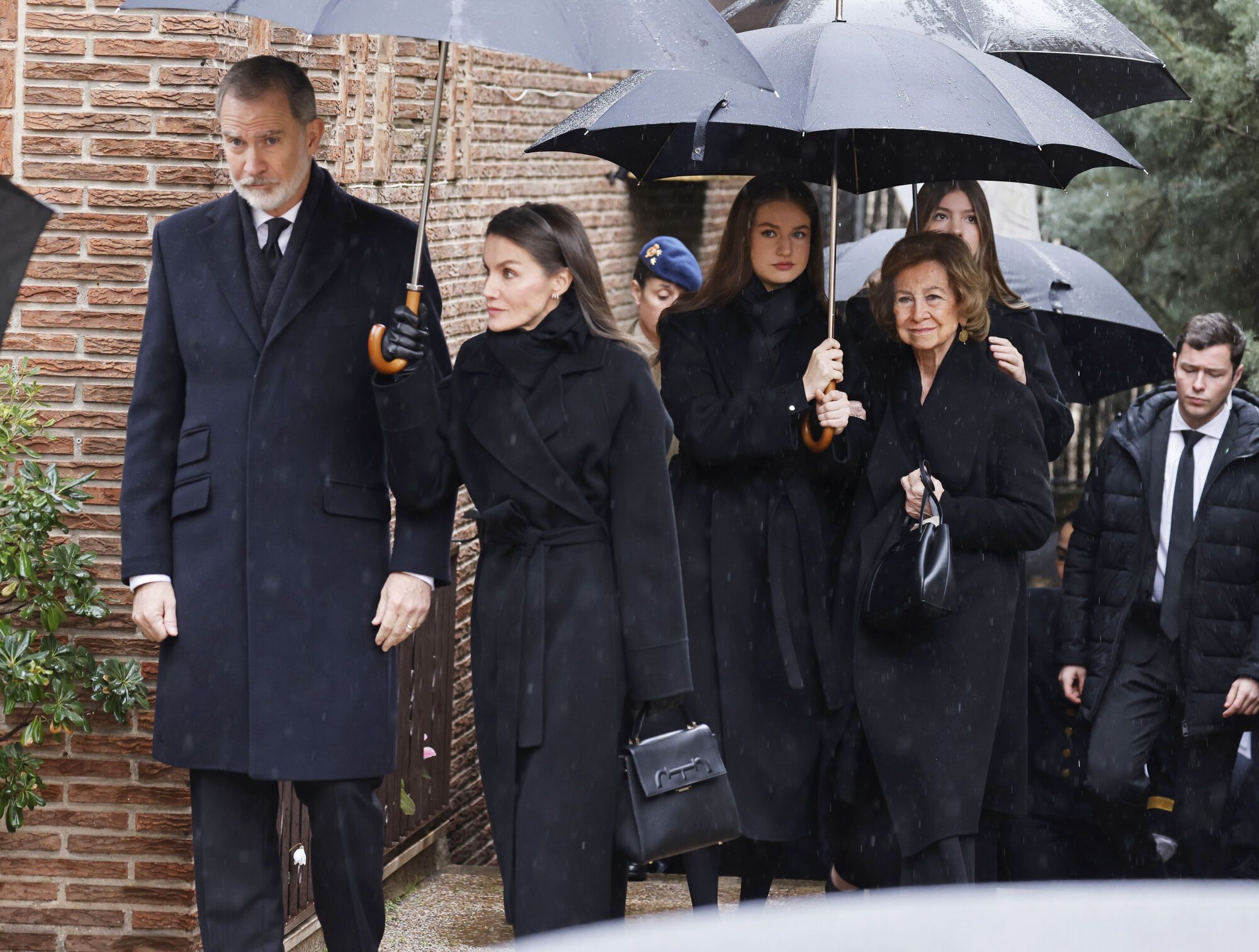 MADRID | Las imágenes del responso en memoria de la princesa Irene de ...