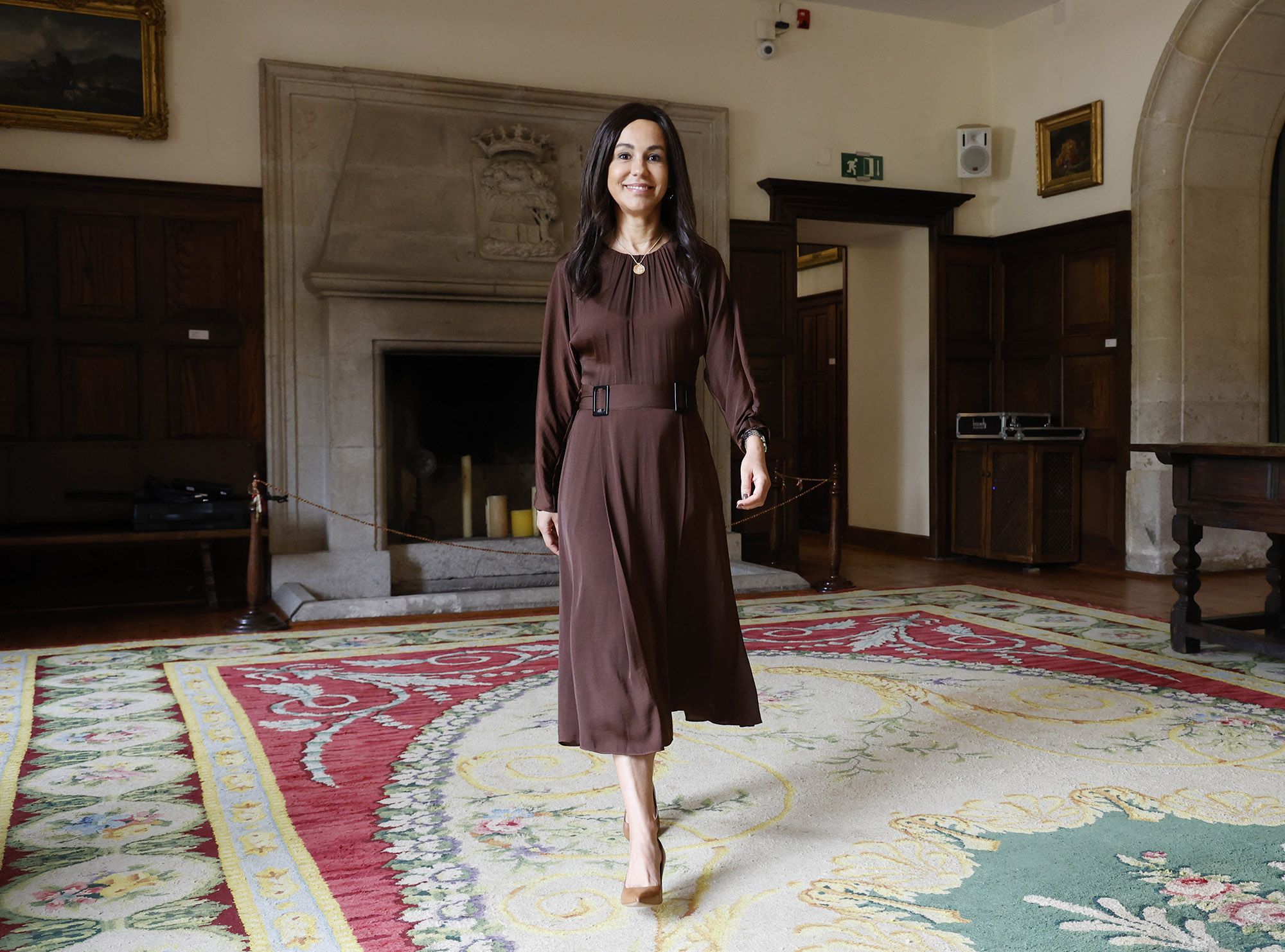 La secretaria de Estado de Transportes, Isabel Pardo de Vera, en el ...