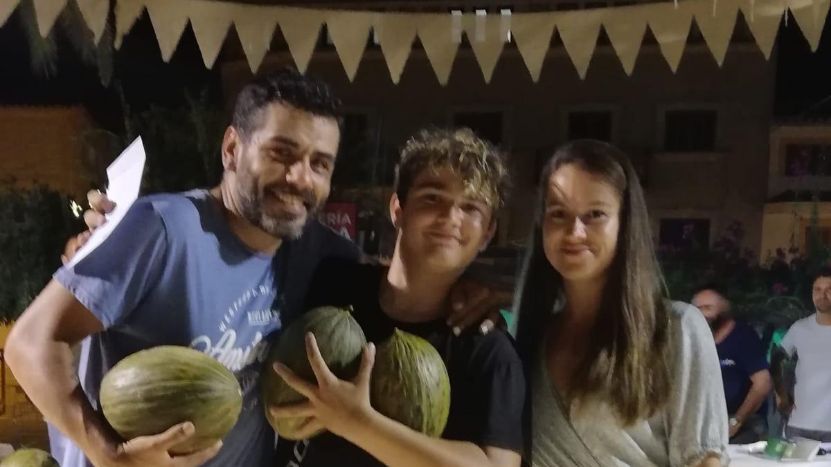Fiestas de Vilafranca: cómo engullir dos kilos de melón en cinco minutos
