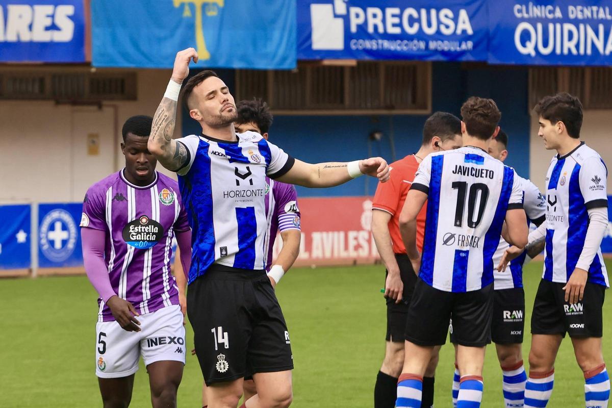 EN IMÁGENES: Así ha sido la victoria del Avilés ante el Valladolid B (2-0)