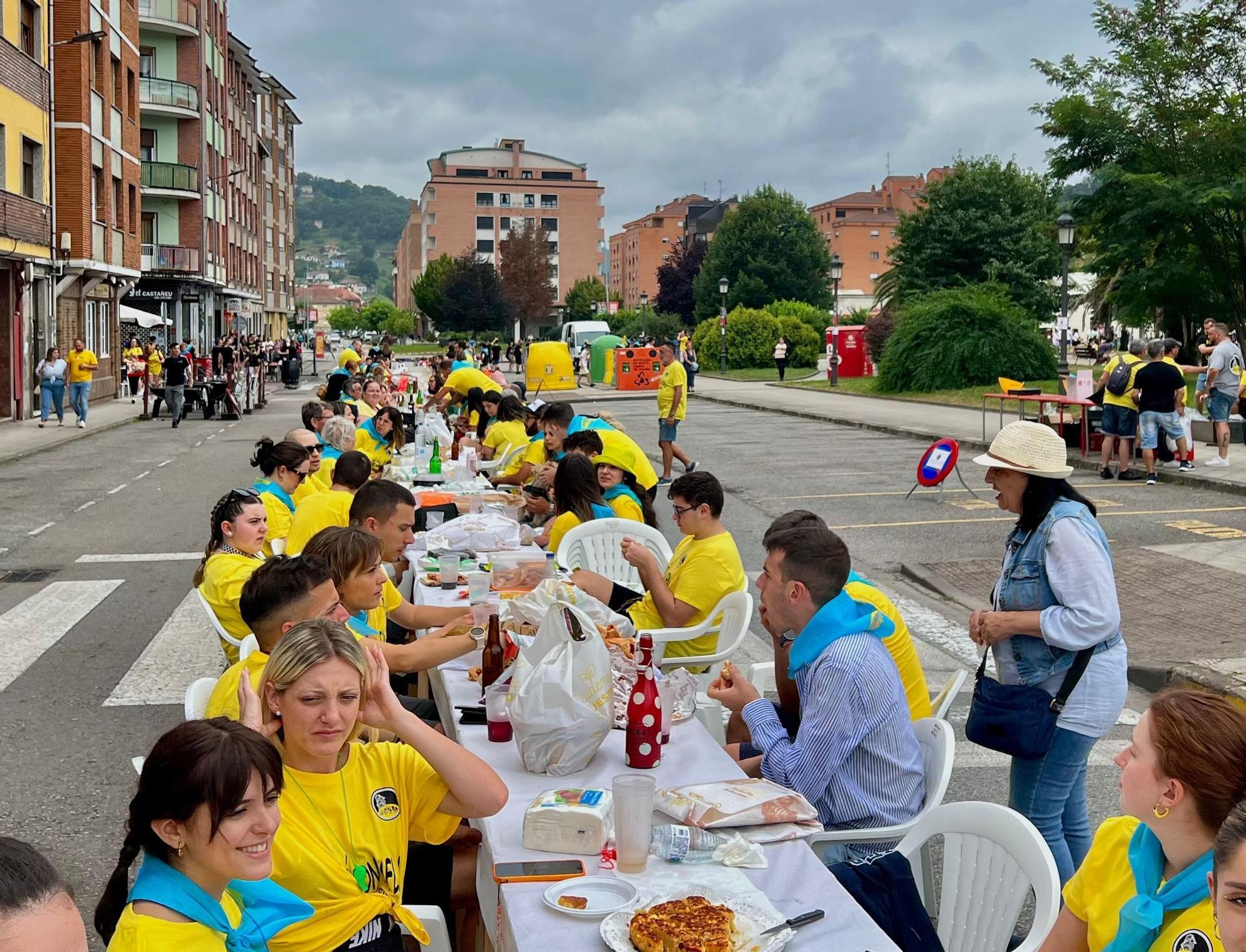 Jira de las fiestas de La Laguna en El Entrego