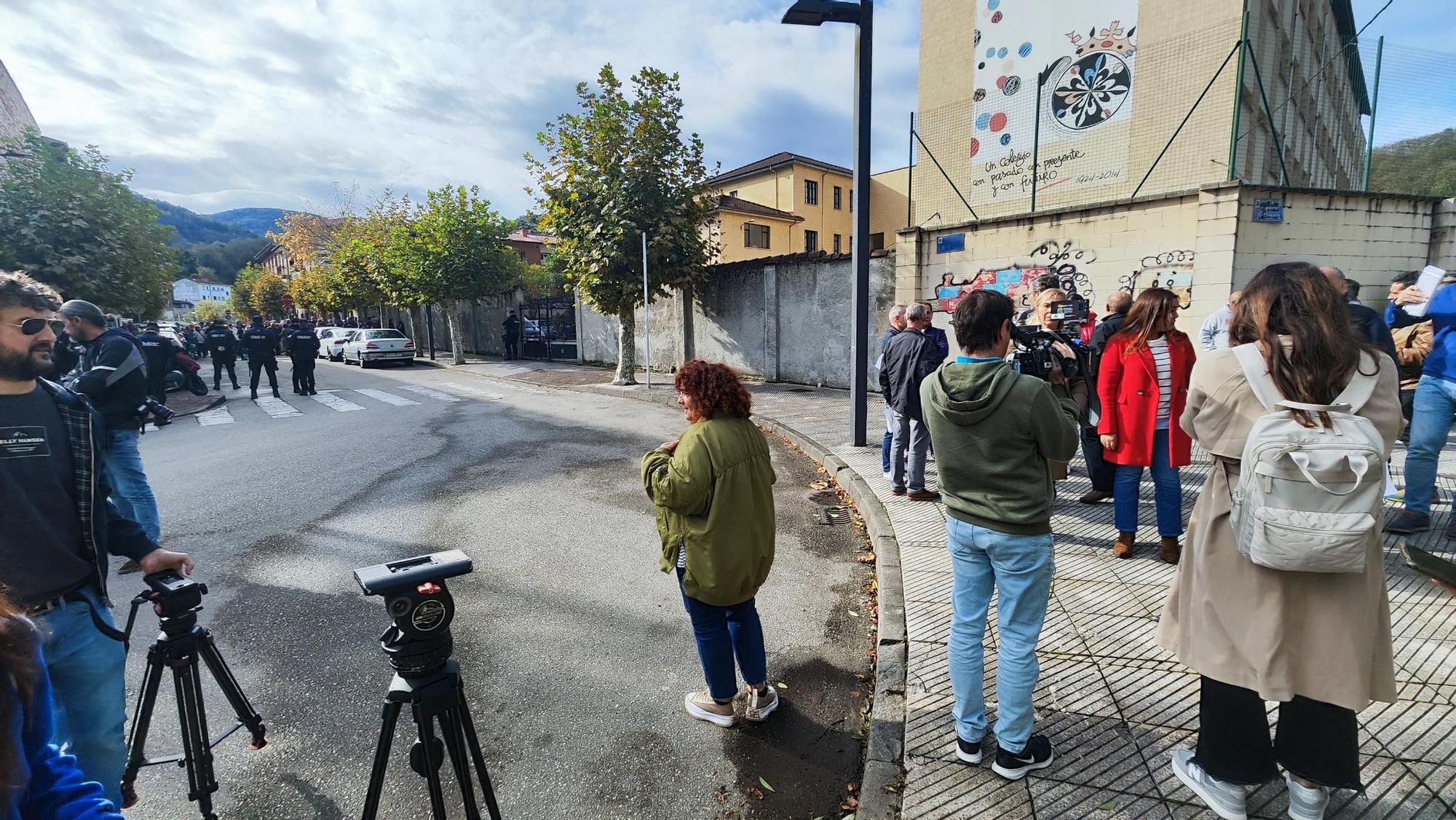 Las concentraciones en Sotrondio, en imágenes.