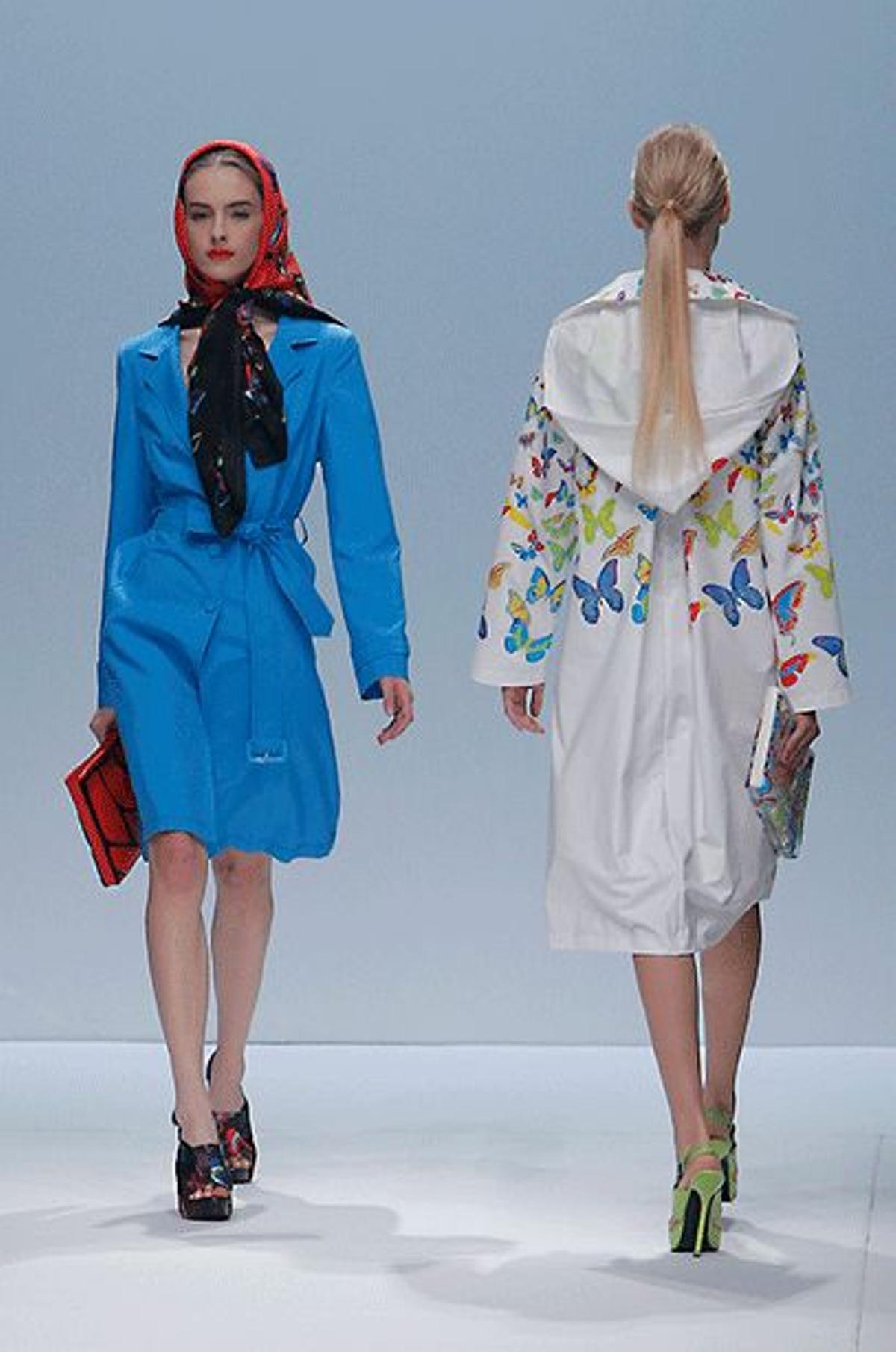 Elegantes mariposas - Woman