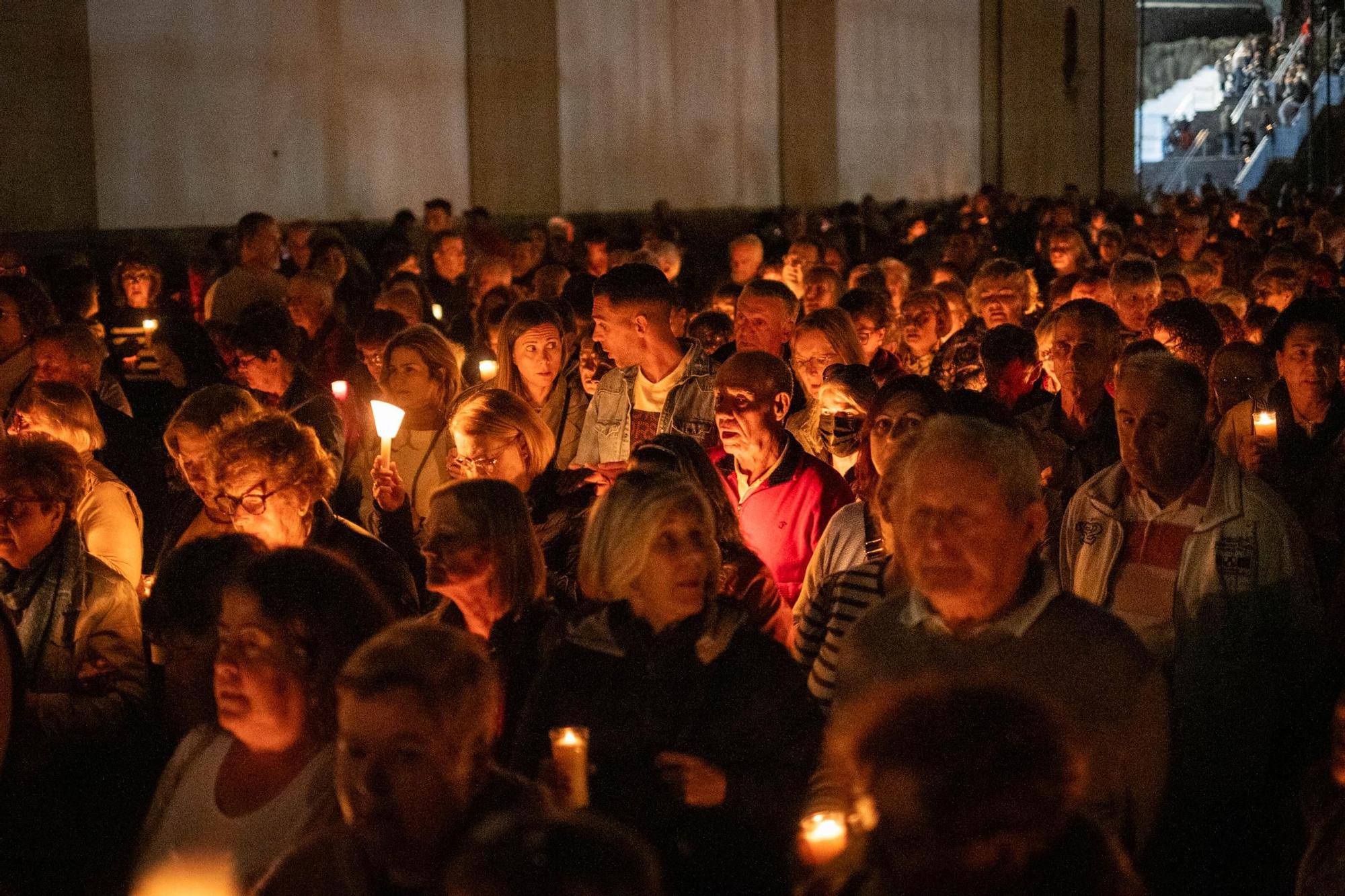 FOTOS: Procesión de las Candelas, en Candelaria