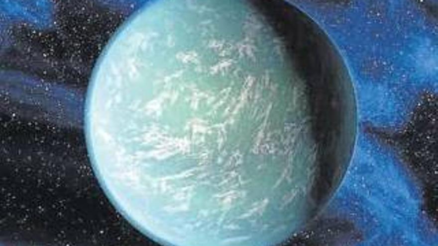 Hallado en el sistema planetario Kepler-22 un planeta que puede tener agua