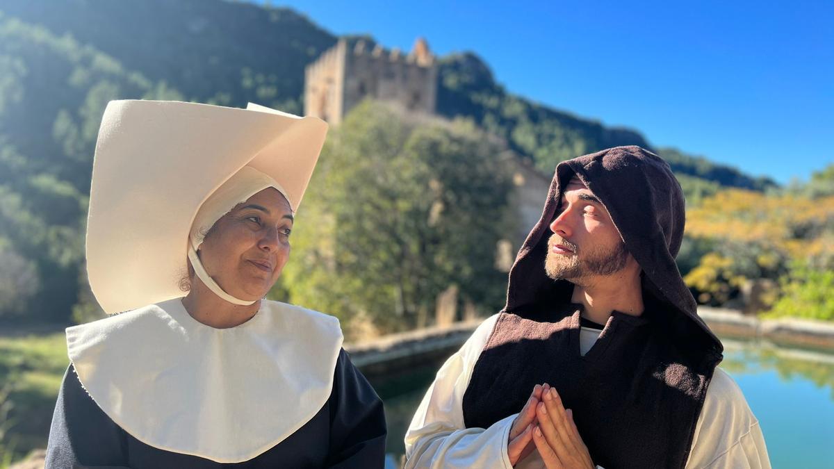 Un fraile y una monja enseñan virtualmente desde hoy el paraje de la Murta
