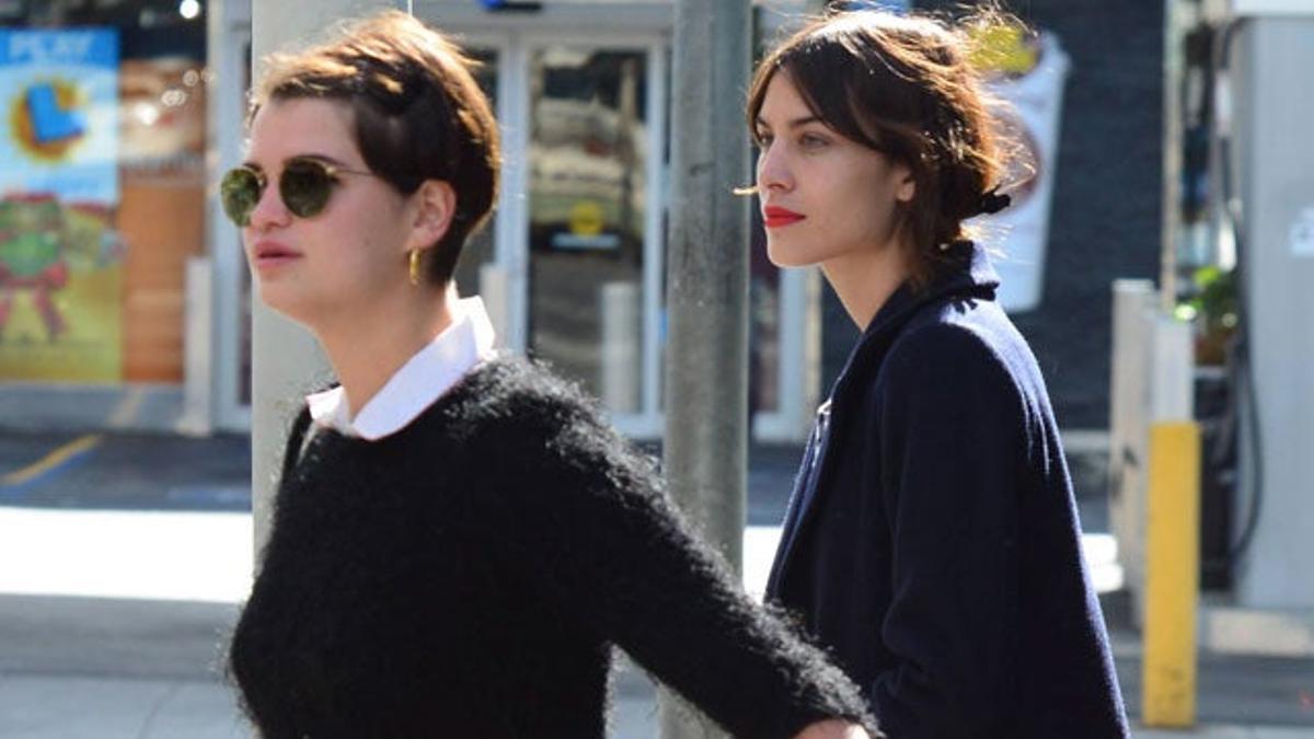 Alexa Chung y Pixie Geldof, de comida en Los Ángeles