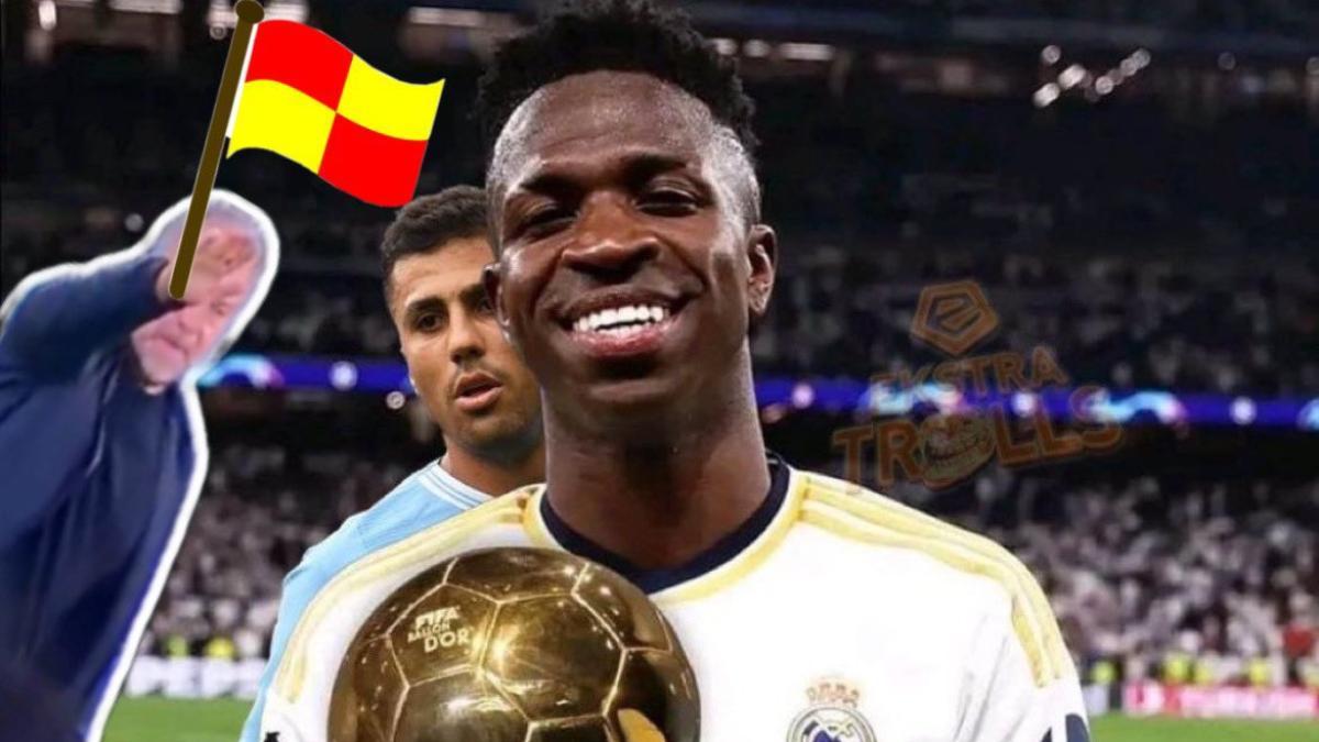 Los memes más virales de la gala del Balón de Oro: Vinicius, Rodri, el ...