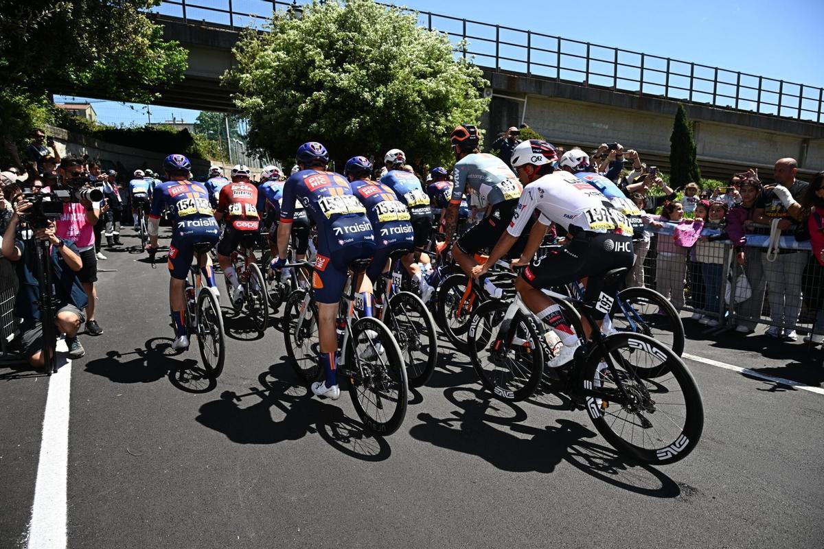 La etapa 4 del Giro de Italia 2026, en imágenes