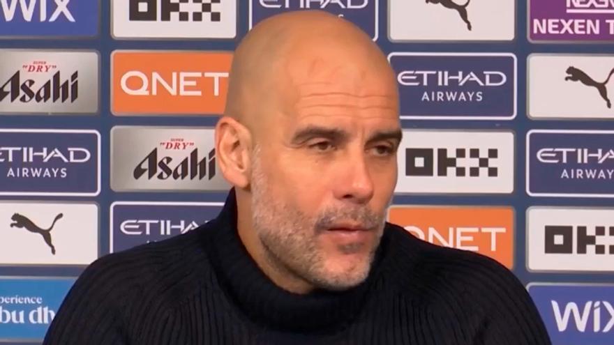 Las palabras de Guardiola que te sorprenderán tras empatar ante el Arsenal
