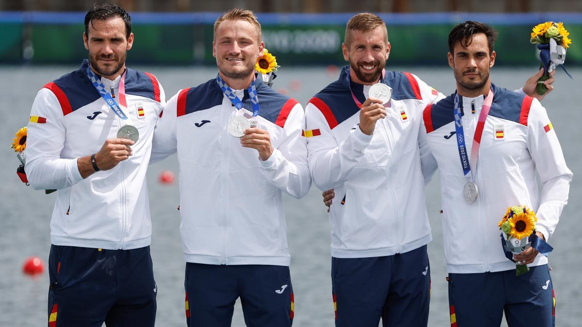 MEDALLA PIRAGÜISMO TOKIO K4: Rodrigo Germade y Carlos Arévalo se unen a ...