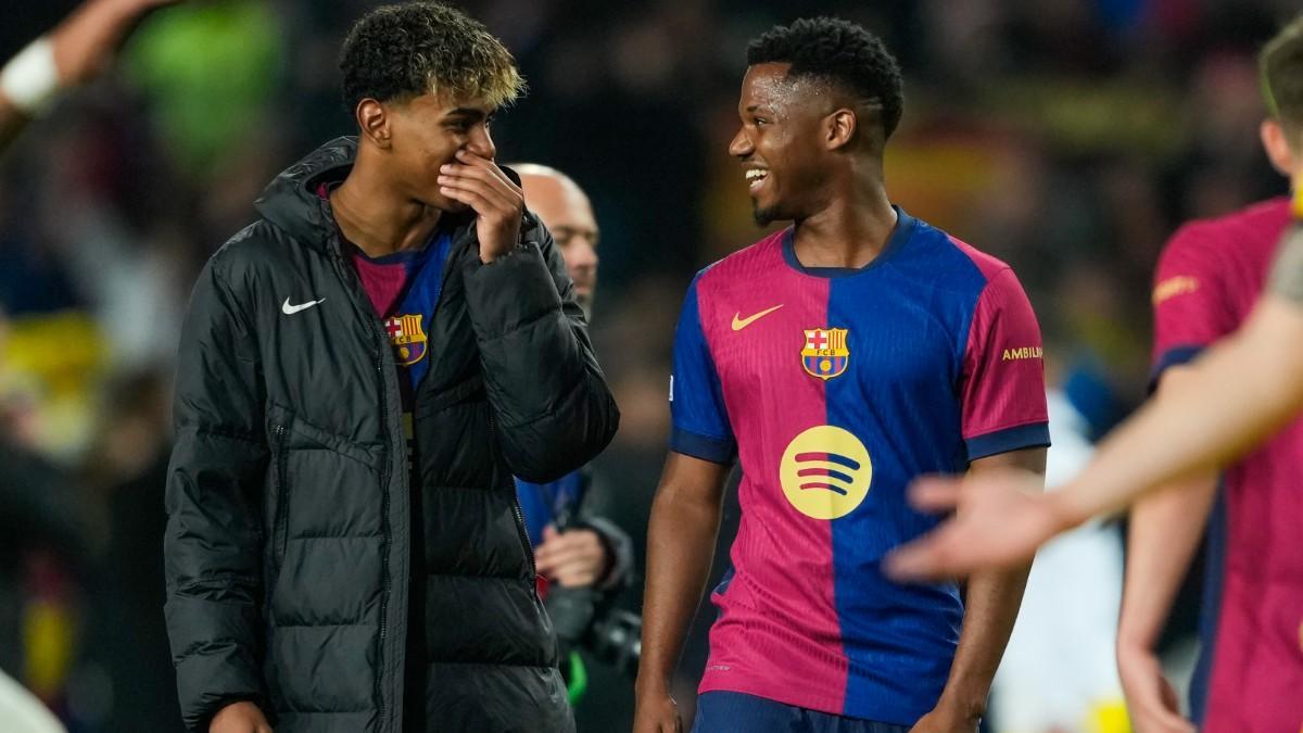 El rayo de esperanza de Flick con Ansu: "Lo que sí puedo decir..."