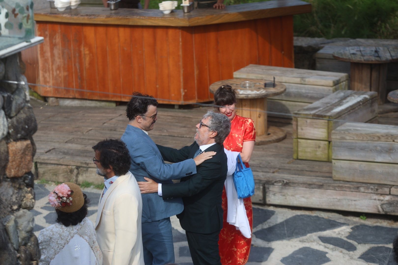 Iván Ferreiro y Noa García, su boda en O Grove