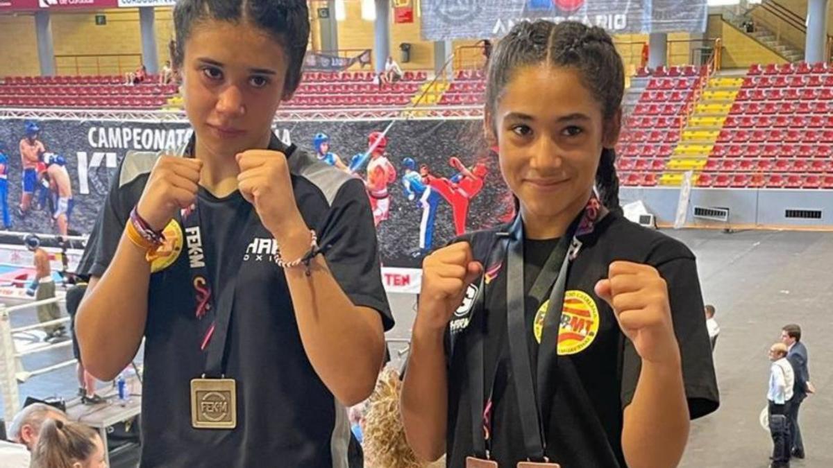 Les germanes Martínez, del Pugnator, fan quatre podis - Regió7
