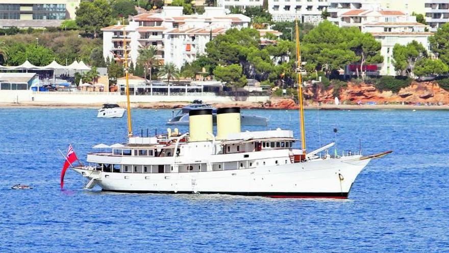 Yates clásicos que han visitado Mallorca | ‘Talitha’, el yate al que le ...