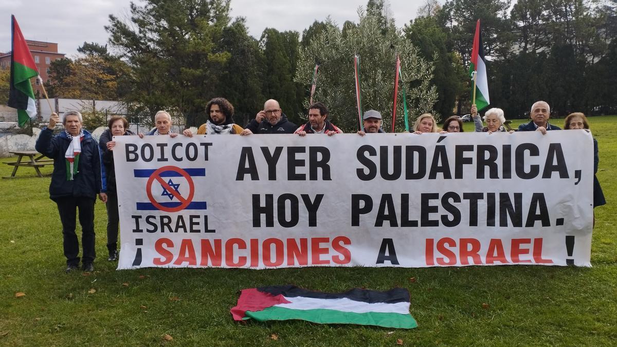 El Cristo se vuelca en solidaridad con Palestina