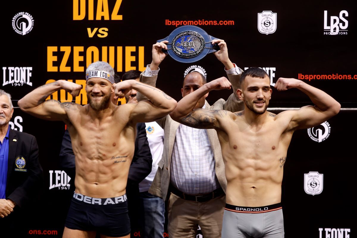Pesaje de la velada de boxeo de este viernes en Zaragoza - El Periódico ...