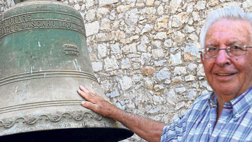 Antonio Pons: "Toco las señales de difuntos y los repiques de fiesta"