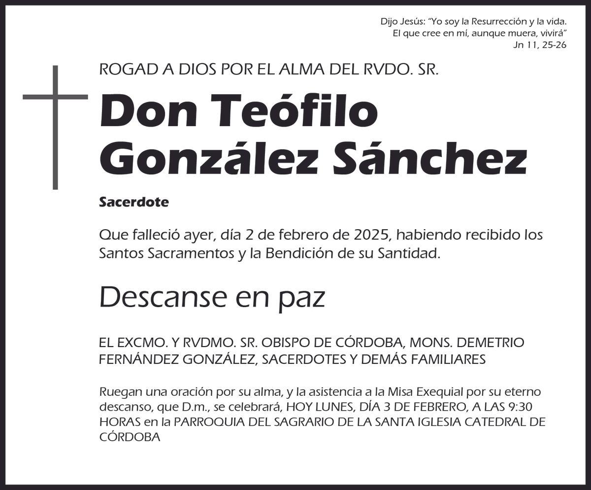 Teófilo González Sánchez