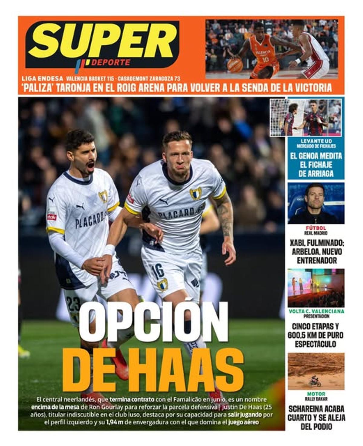 VALENCIA CF | Ron Gourlay: "Justin De Haas es un jugador 'top'"