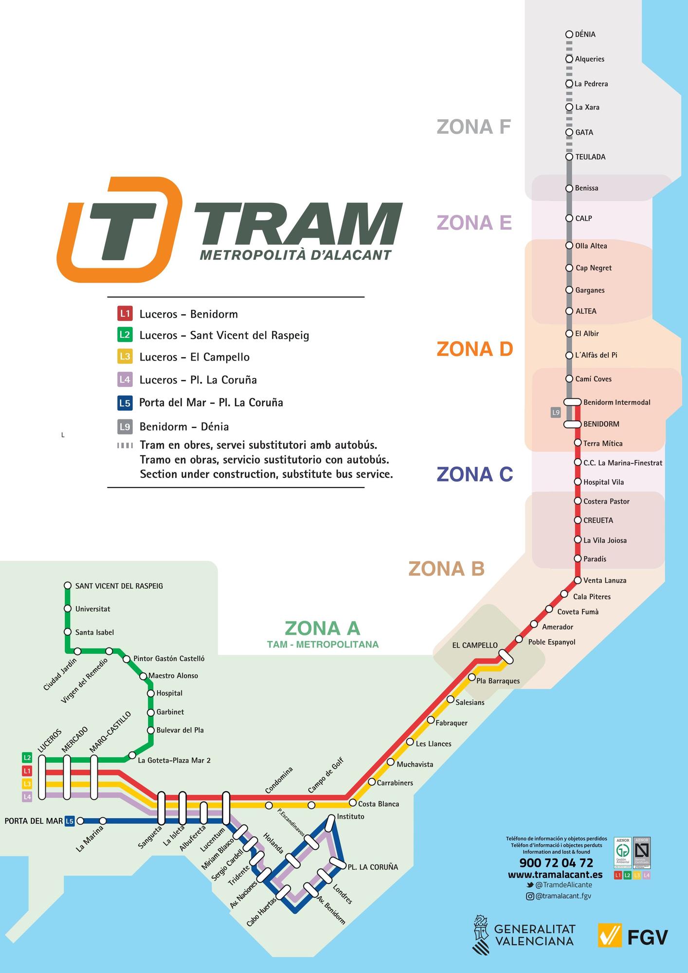 HORARIO TRAM ALICANTE Horarios Precios Y Trayectos Del TRAM HORARIO TRAM ALICANTE Horarios Precios Y Trayectos Del TRAM
