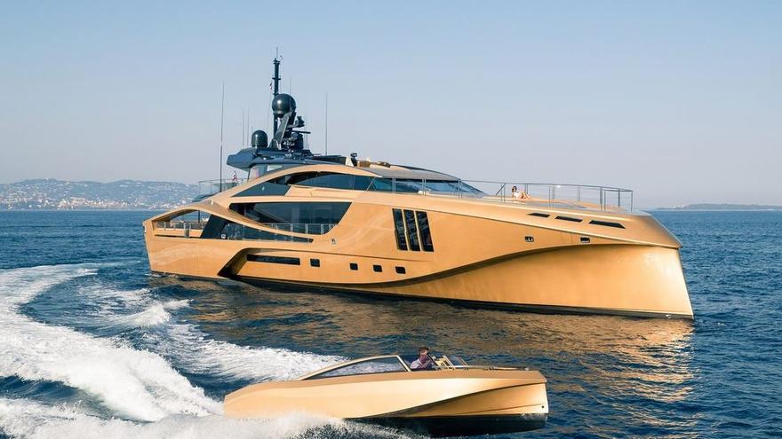 YATES DE LUJO | El yate de oro que bate récords