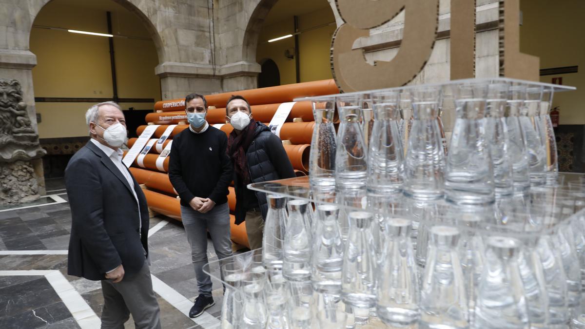 La historia del agua de Gijón, en exposición