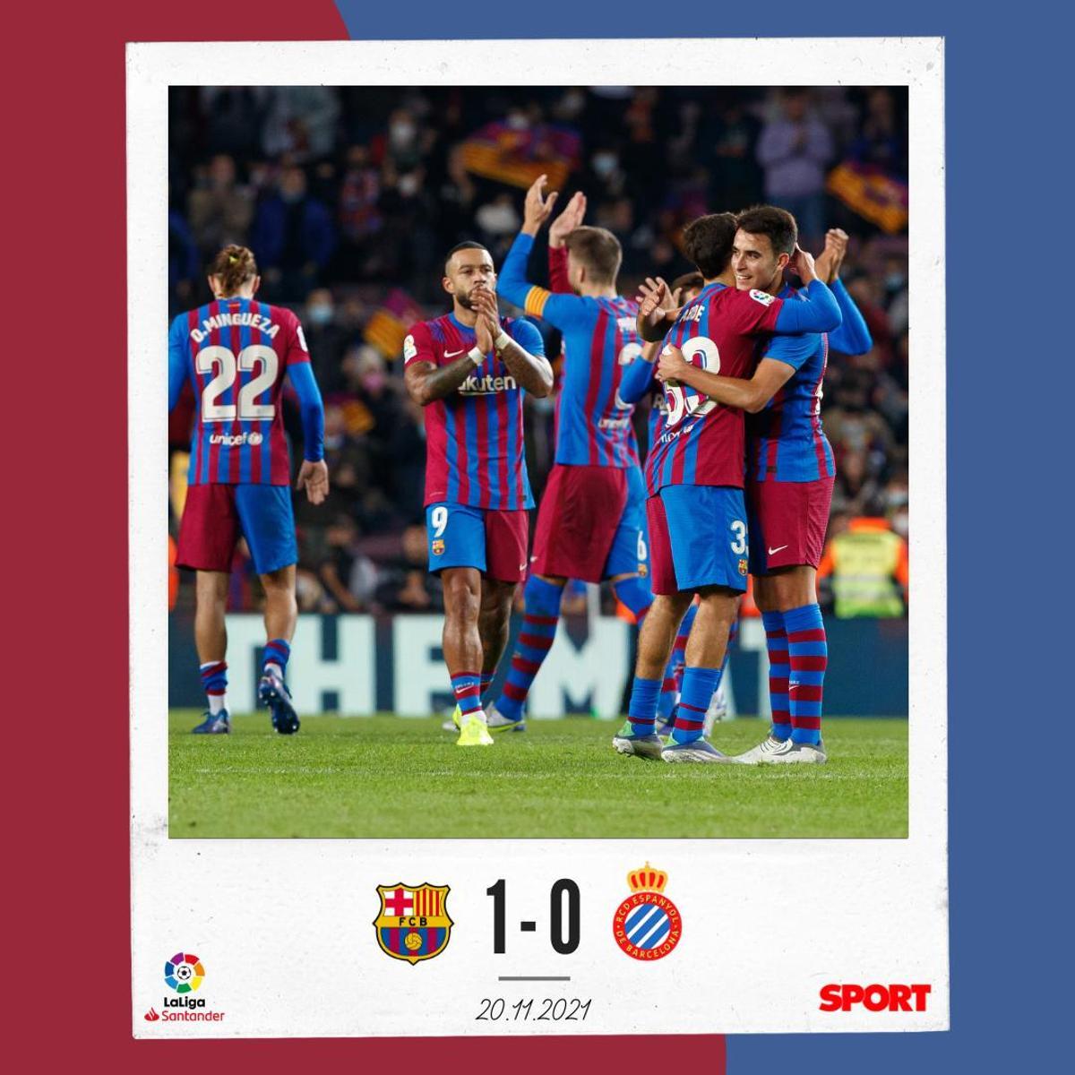 Así han ido los últimos 16 derbis entre Barça y Espanyol