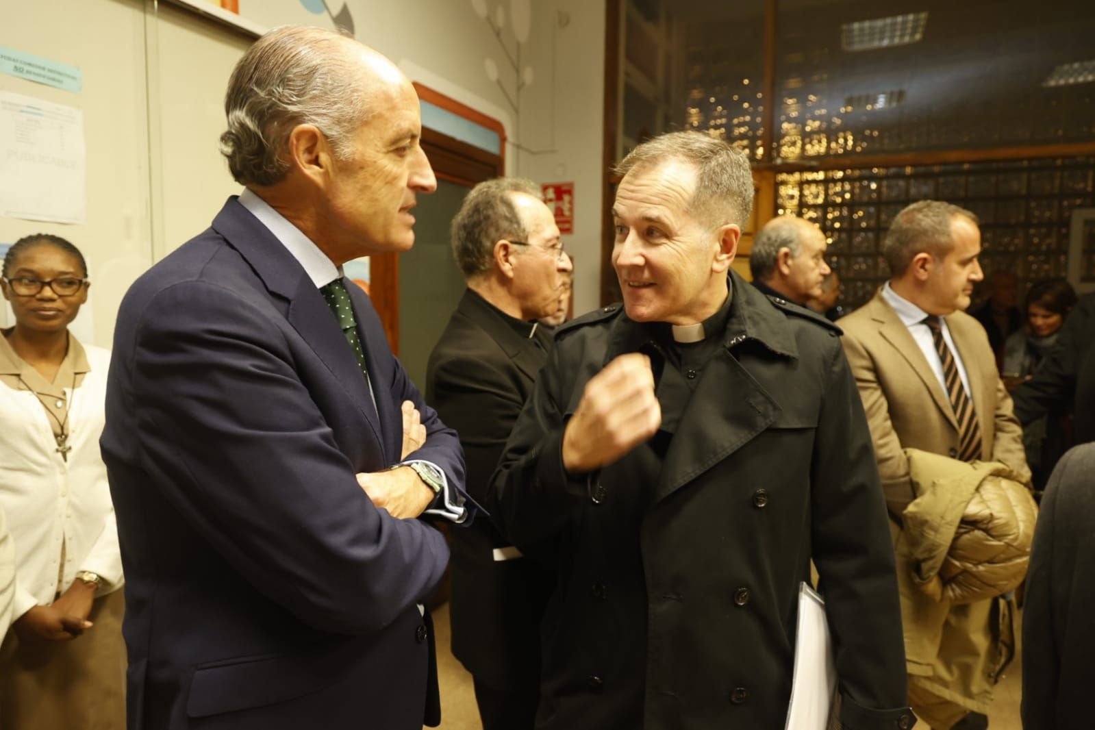 El nuevo arzobispo, Enrique Benavent, en el colegio Jesús-María ...