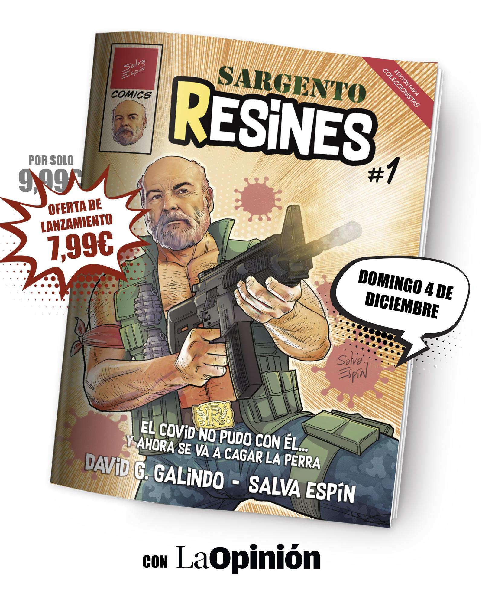 Cómic del 'Sargento Resines' - 4 de diciembre - La Opinión de Murcia