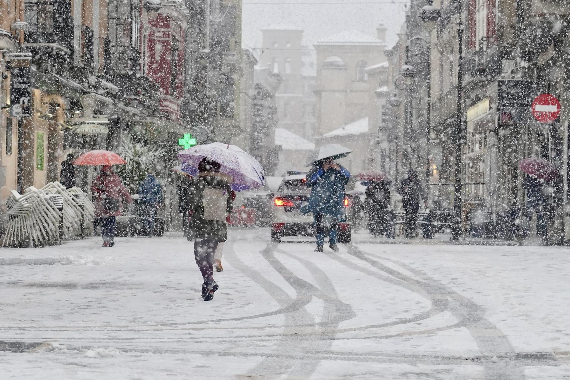 GALERÍA: La nieve tiñe de blanco Castilla y León