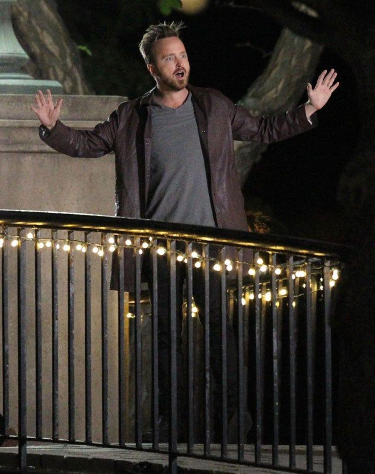 Dwayne 'The Rock' Johnson y Aaron Paul ruedan juntos en Boston - Cuore